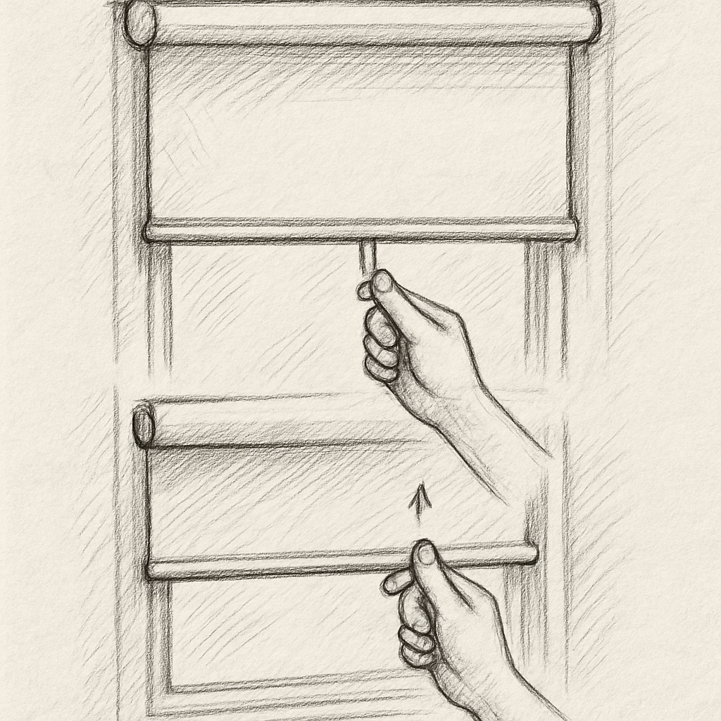 Slow-Rise Roller Shade Operation and Adjustment Instructions