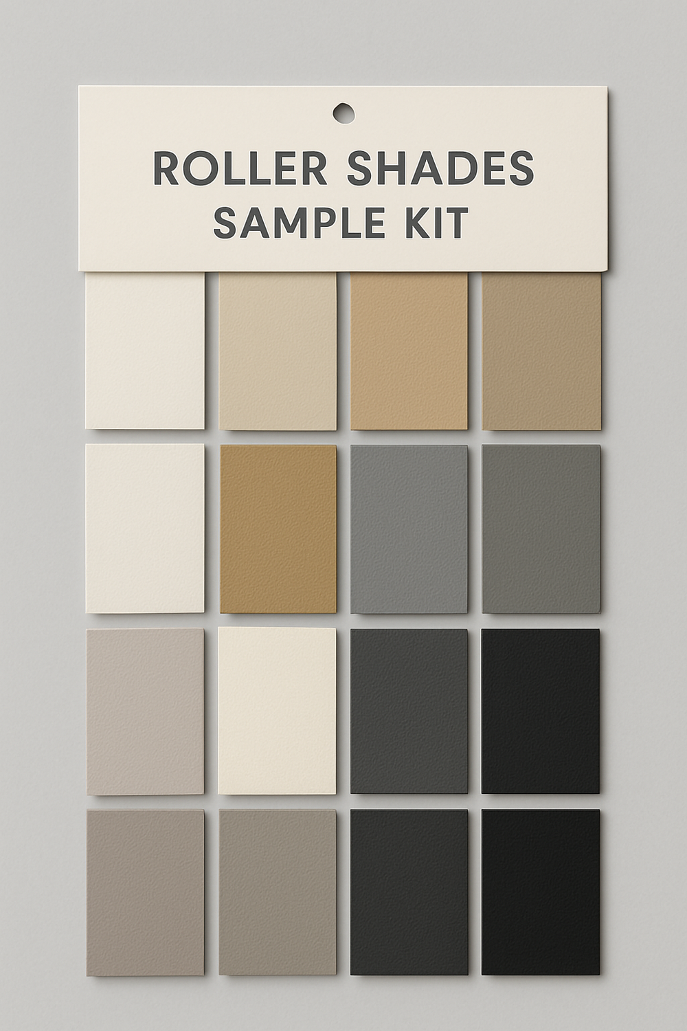 FREE RV Roller Window Shades Sample Kit (Day and Night Shades)