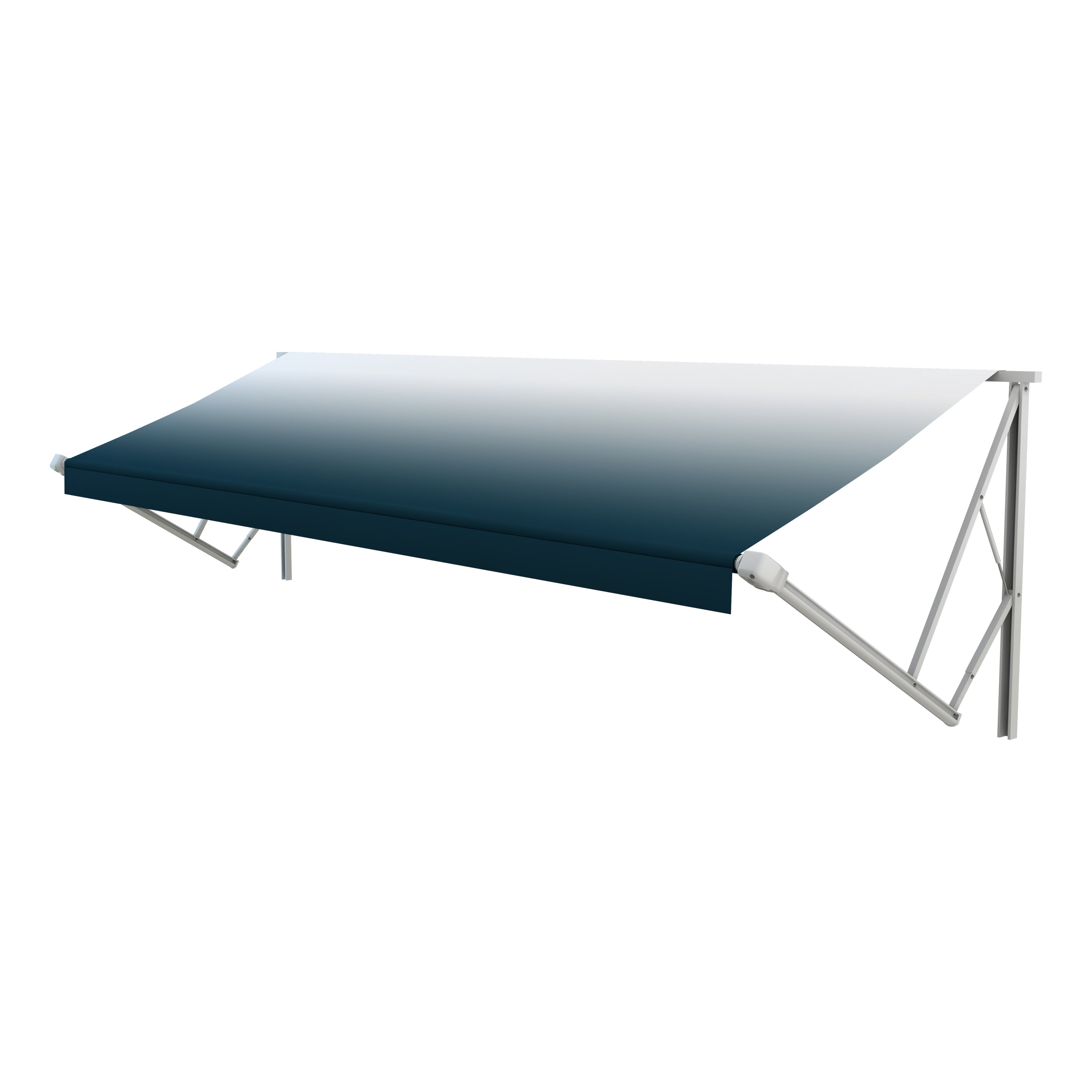 Solera 16' Power & Hybrid Awning Roller Assembly - Blue Fade #V0002869