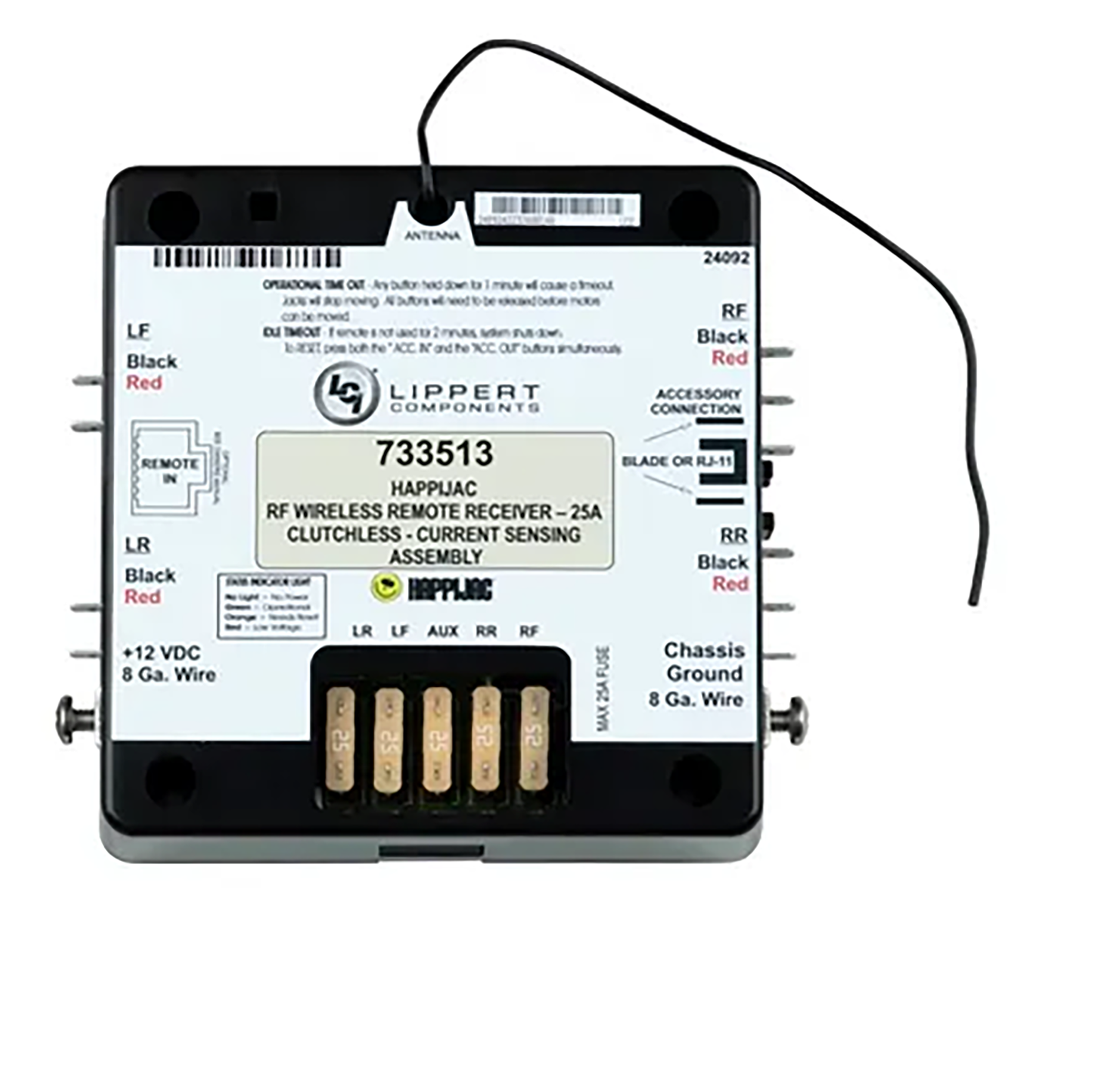 Happijac Clutchless, Current Sensing (Ccs) Wireless Main Logic Board
