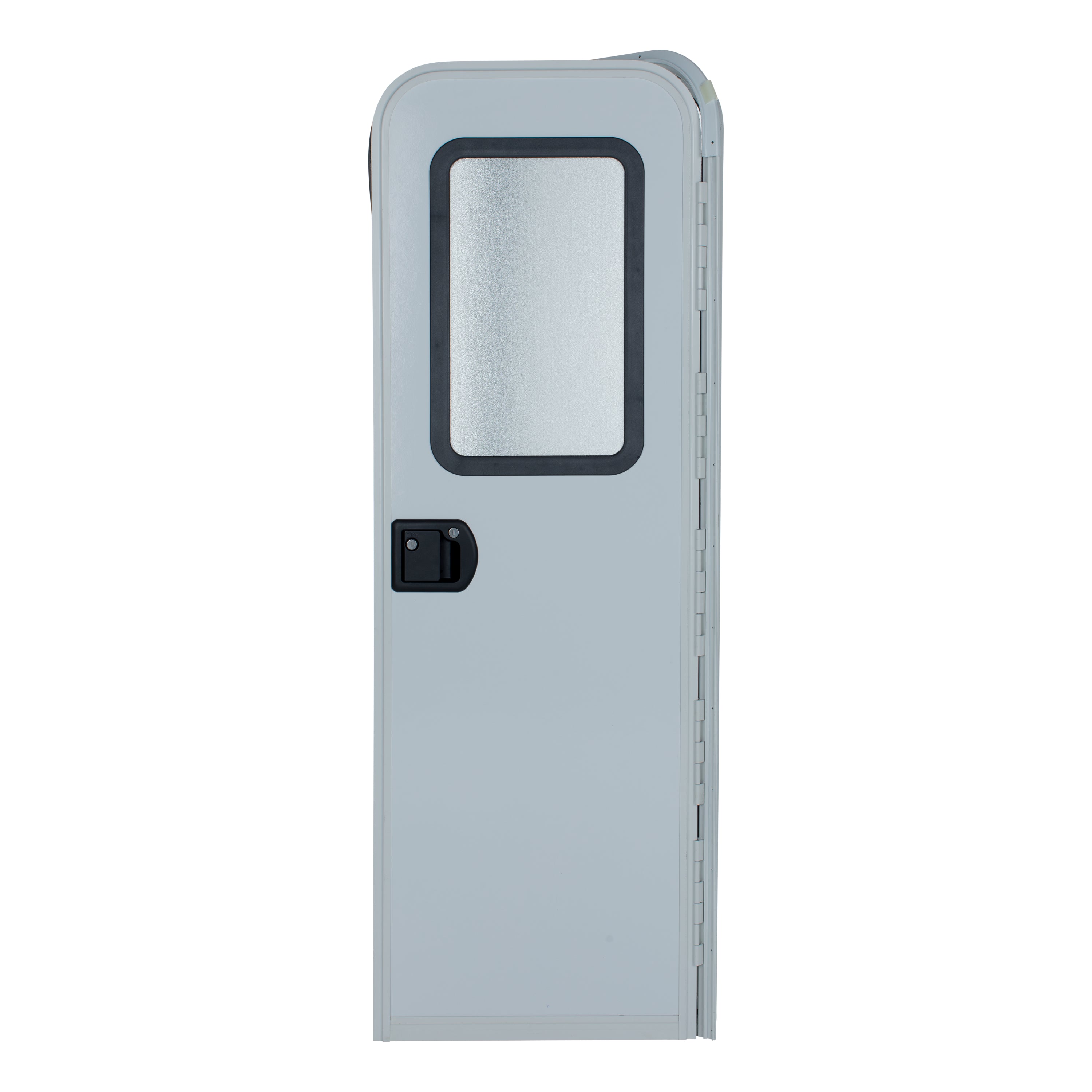 Lippert - Right Hinge Motorized Motor Home Radius Entry Door With Scre