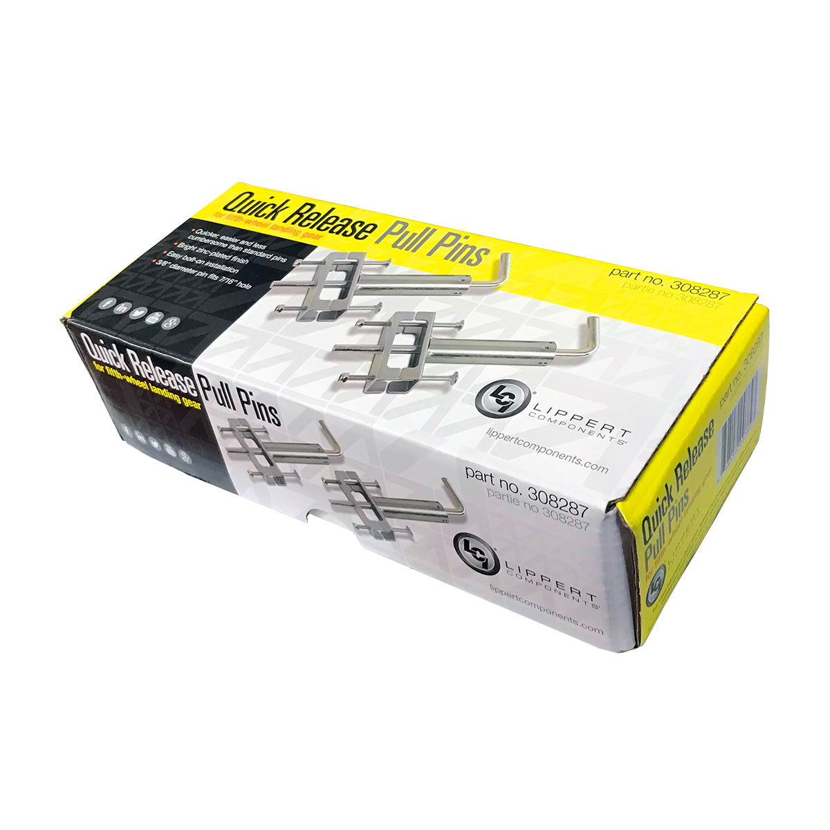 Lippert Quick Release Pull Pins For 5Th Wheel Landing Gear (Pair) #308