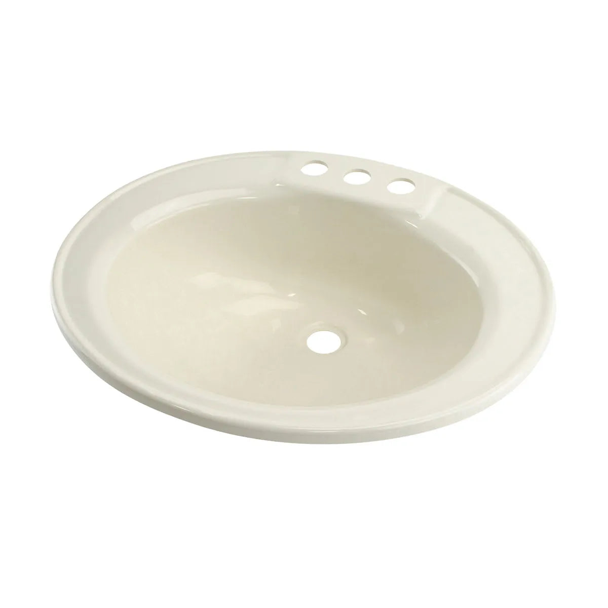 Single Oval Lavatory Sink - White or Parchment Only